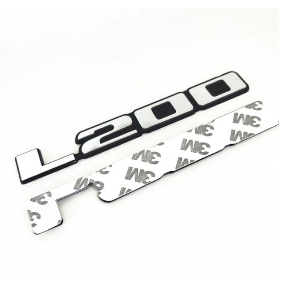 โลโก้ แอล200 ติด สตาร์ด้า มิตซูบิชิ มีกาวพร้อมติดตั้ง mitsubishi strada ...