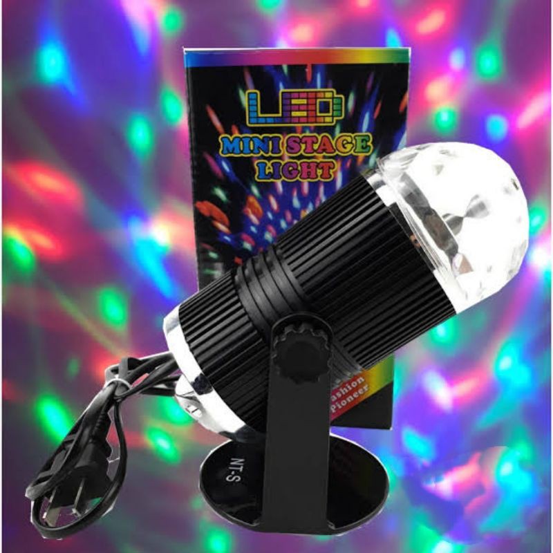 Led mini stage lightไฟเธค,ไฟปาร์ตี้ ตามจังหวะเพลง | Shopee Thailand