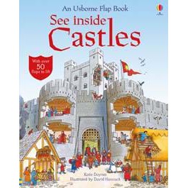 DKTODAY หนังสือ USBORNE SEE INSIDE CASTLES (AGE 6+) | Shopee Thailand