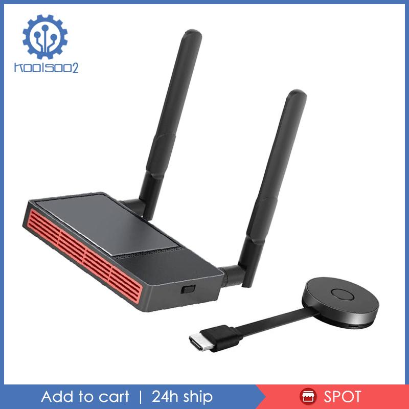 Wireless HDMI Transmitter & Receiver Display Dongle Adapter Plug and ...