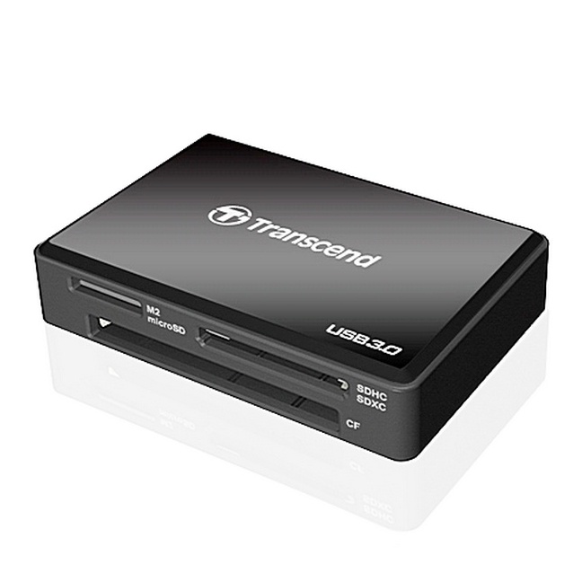 Transcend RDF8 USB 3.1 Gen 1 Card Reader (Black) ตัวอ่านการ์ด | Shopee ...
