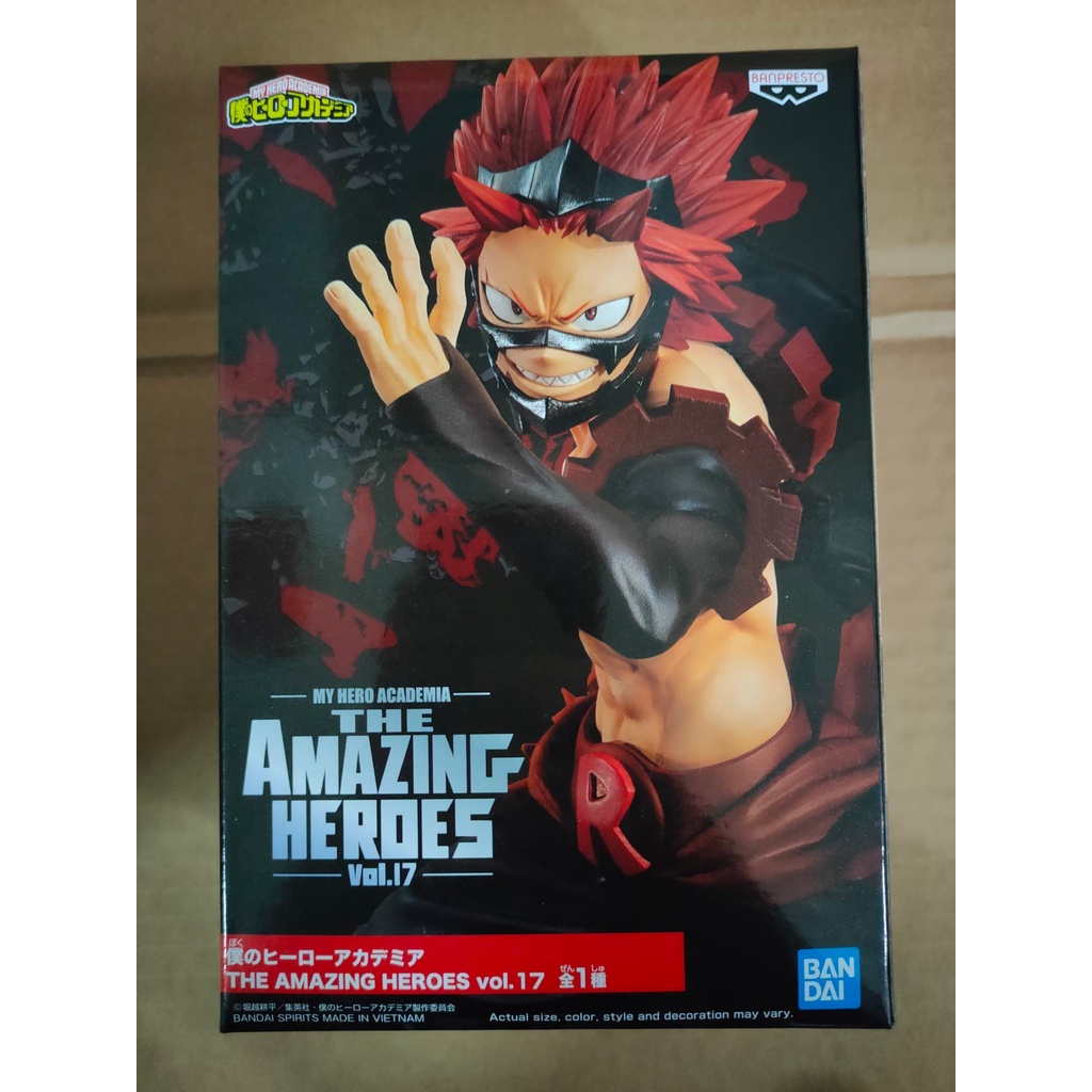 BANPRESTO MY HERO ACADEMIA THE AMAZING HEROES VOL.17 (Eijiro Kirishima) | Shopee Thailand