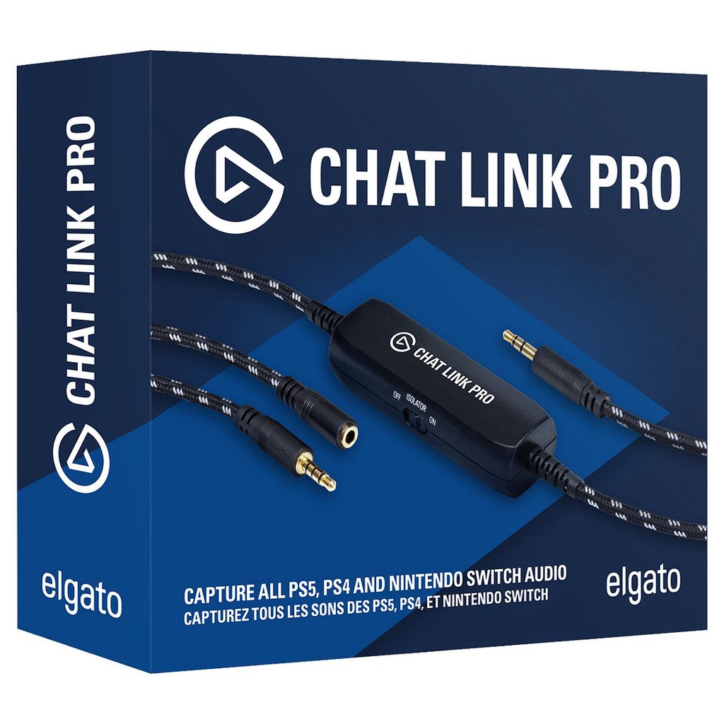 Elgato Chat Link Pro Cable - Audio Adapter for Nintendo Switch | Shopee ...