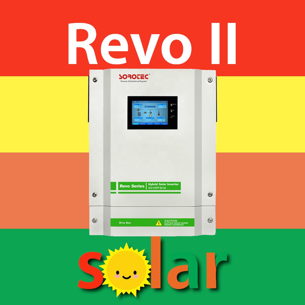 Sorotec REVO II 5.5KW 5500KW ไฮบริด ออนกริด/ออฟกริด อินเวอร์เตอร์ + CT ...