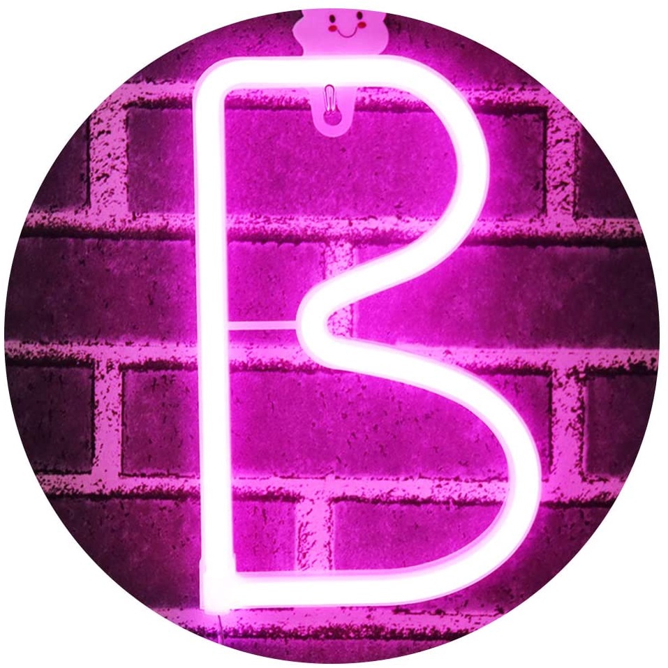 【UNOLUX】26 ตัวอักษรเทศกาลตกแต ่ งไฟนีออน Led ของขวัญวันเกิดไฟนีออนไฟ ...