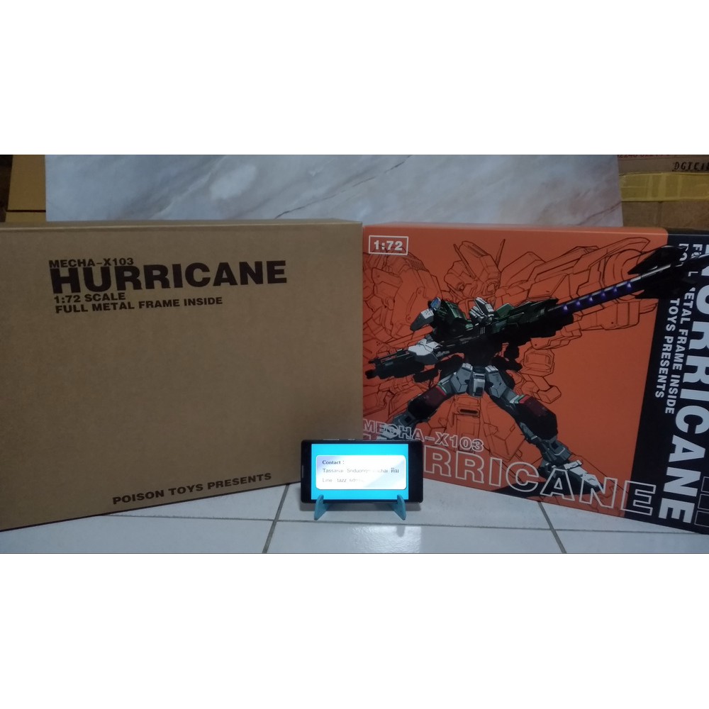 Metal Build MECHA-X103 Hurricane 1/72 ค่าย Poison Toys | Shopee Thailand