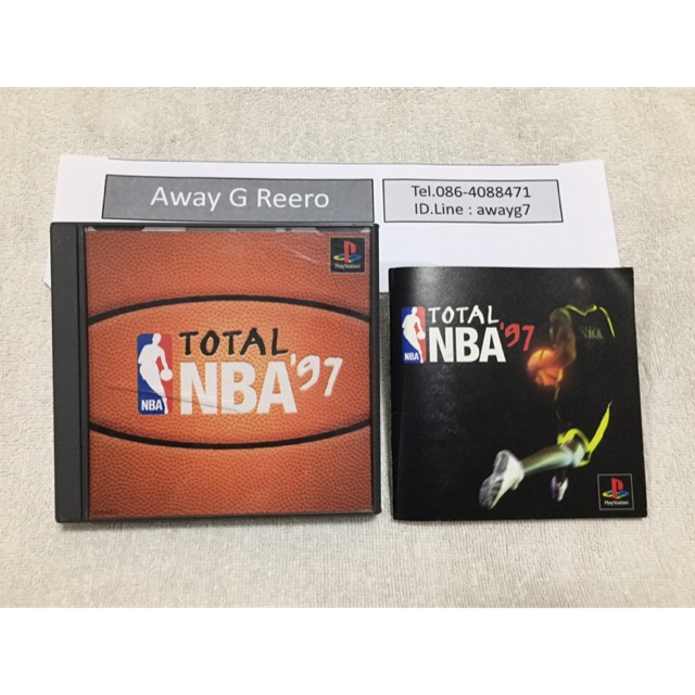 Total NBA’97 แผ่น Playstation 1 (Ps1) ของแท้จากญี่ปุ่น แผ่นสภาพดี ...