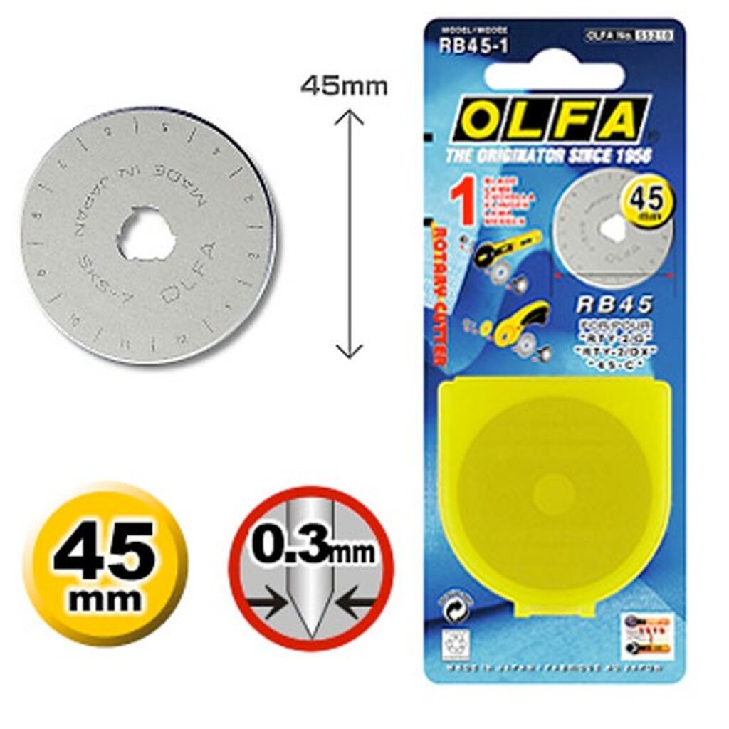 OLFA RB45-1 ใบมีดโรตารี่ (จำนวน 1 แผง) | Shopee Thailand