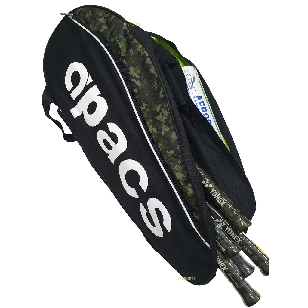 APACS BADMINTON BAG 2 ZIP BACKPACK(ช่องความร้อนเดี่ยว+รองเท้า) | Shopee ...