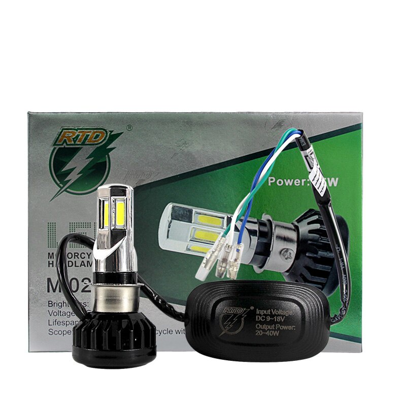 Rtd RYTON MOTORCYCLE HID LED LAMP H4 H6 6 & 3 ด้านข้าง M02E & M02D ของ ...