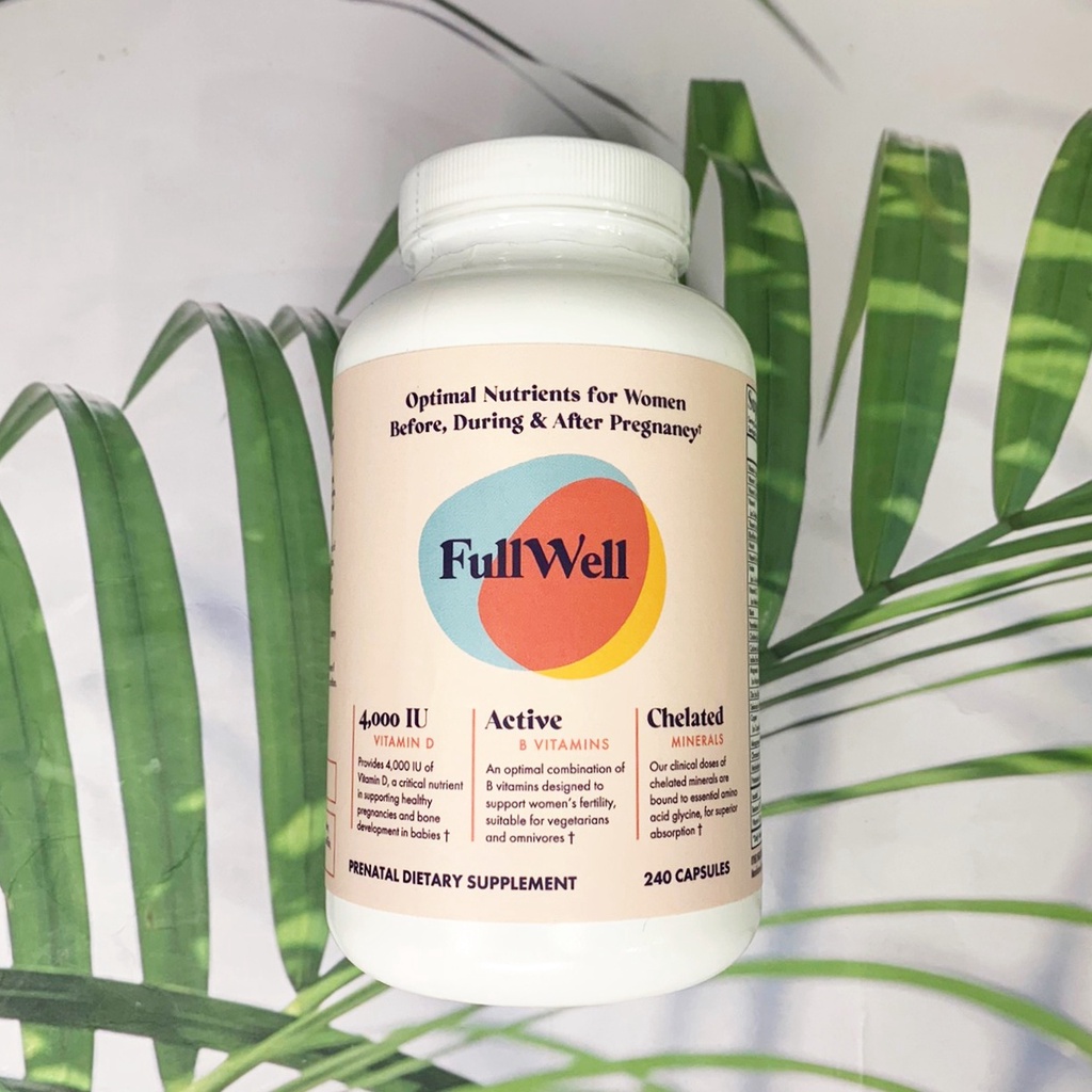 (FullWell®) Prenatal Dietary Supplement 240 Capsules วิตามินสำหรับคุณแม่ก่อนคลอด | Shopee Thailand