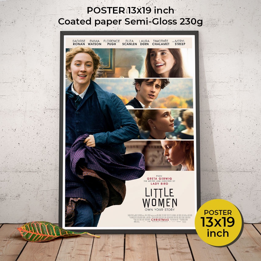 Little Woman Poster (2019) โปสเตอร์ภาพยนต์ สี่ดรุณี by Greta Gerwig ...