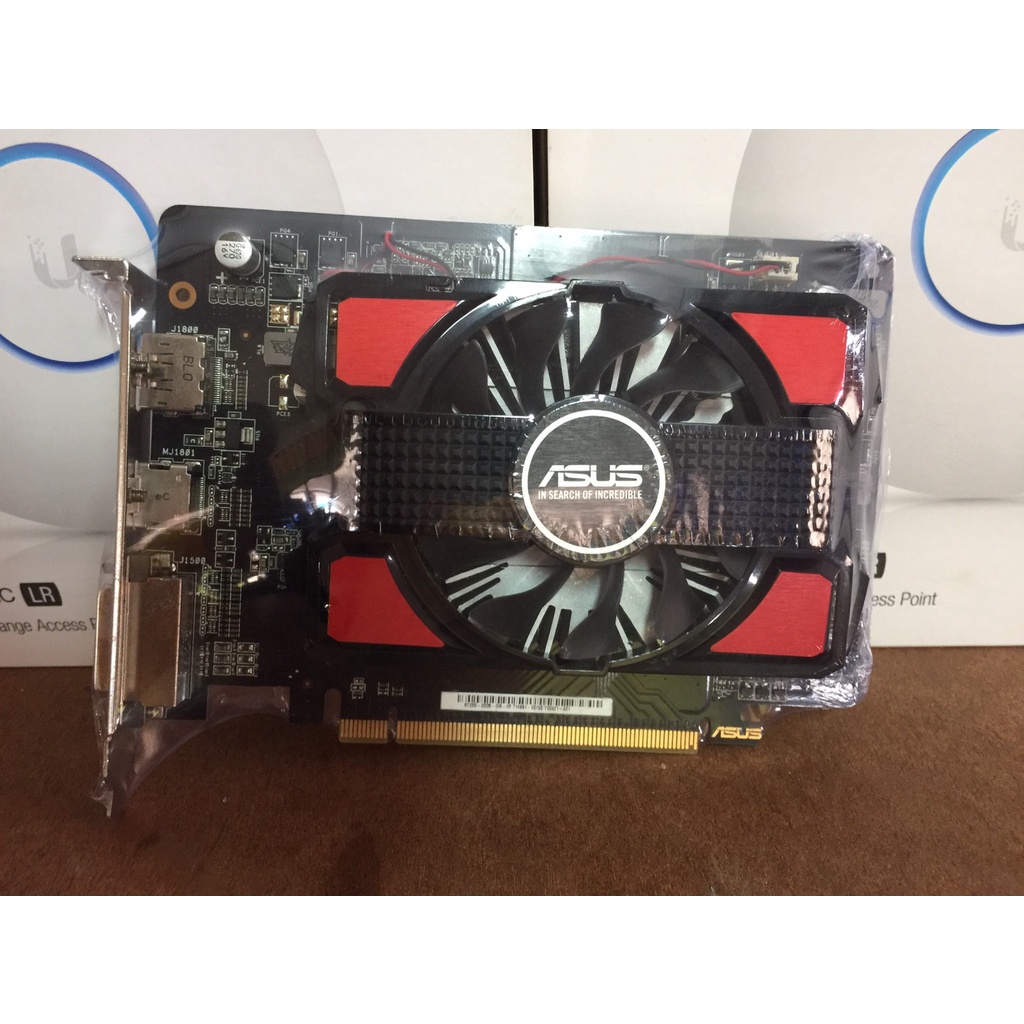 การ์ดจอ ASUS AMD Radeon R7 250 2GB DDR5 สภาพพร้อมใช้ สินค้ามีตำหนิ ลด ...