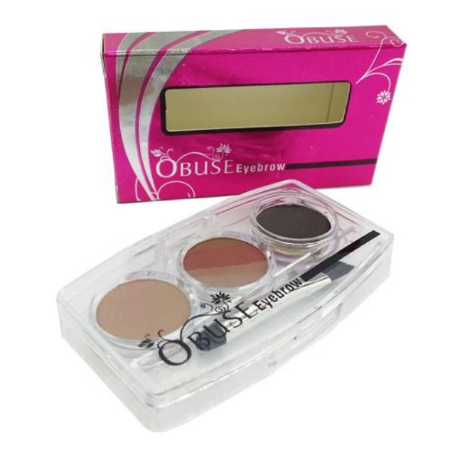 ตกแต่งคิ้ว โอบิวซ์ OBUSE EYEBROW POWDER | Shopee Thailand