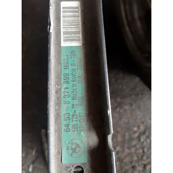 แผงคอยล์ร้อนแอร์ BMW E36 Condenser air conditioning 8373004 | Shopee ...