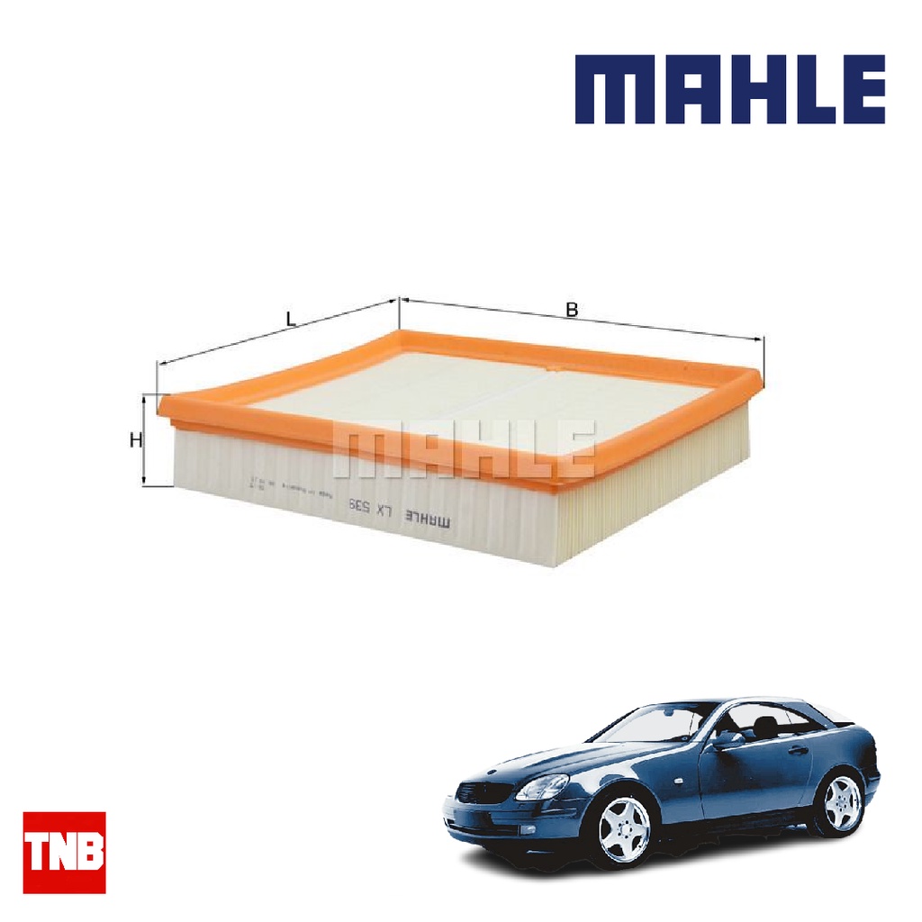 MAHLE กรองอากาศ BENZ SLK R170 เครื่อง M111 LX 539 6040941904 | Shopee ...