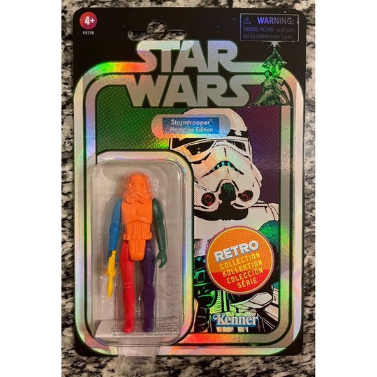 Hasbro Star Wars Retro Collection Storm Trooper Prototype Edition ...