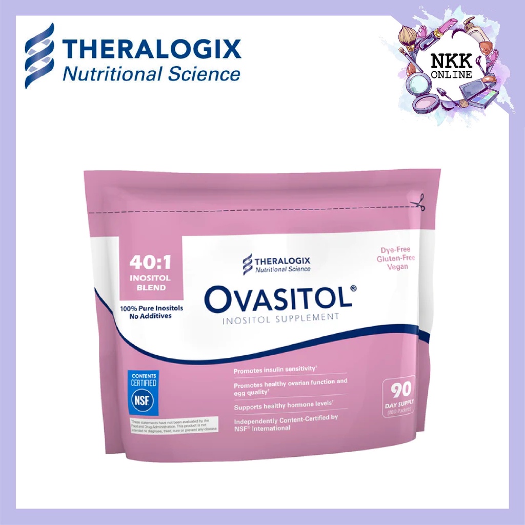 [พร้อมส่ง‼️ของแท้100%] Ovasitol Inositol 180 packets | Shopee Thailand