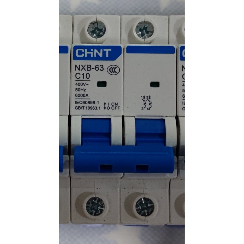 CB Circuit Breaker "CHINT" / 2 Pole เซอร์กิตเบรกเกอร์ / ลูกย่อย 2P MCB EB Series "CHINT ...