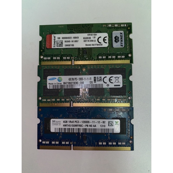 Ram DDR3 4GB Bus 1600 Mhz มือสอง คละยี่ห้อ | Shopee Thailand