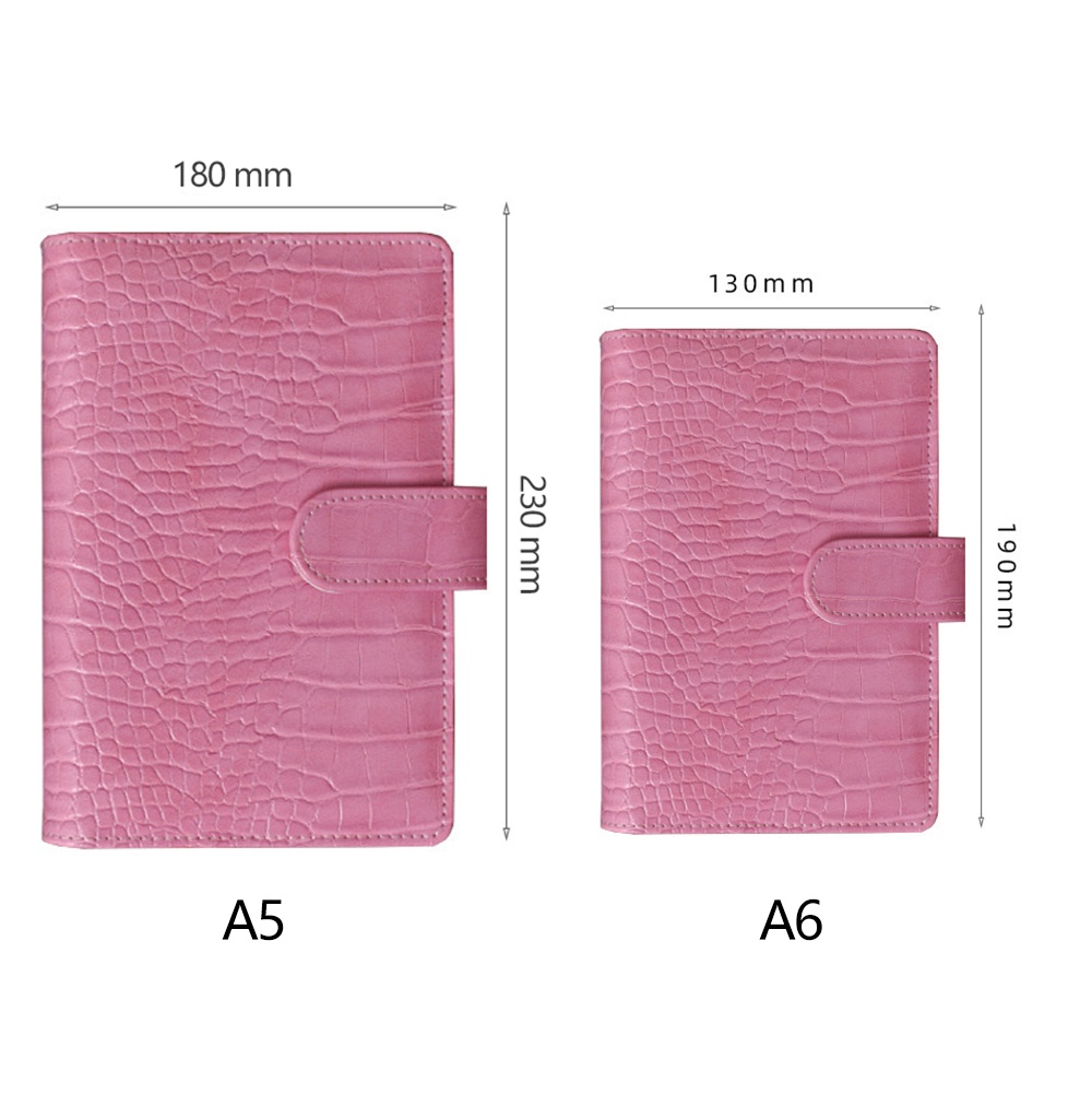 ปกสมุดไดอารี่ แพลนเนอร์ ลายหนังจระเข้ ขนาด A5 A6 สีมาการอง DIY | Shopee ...