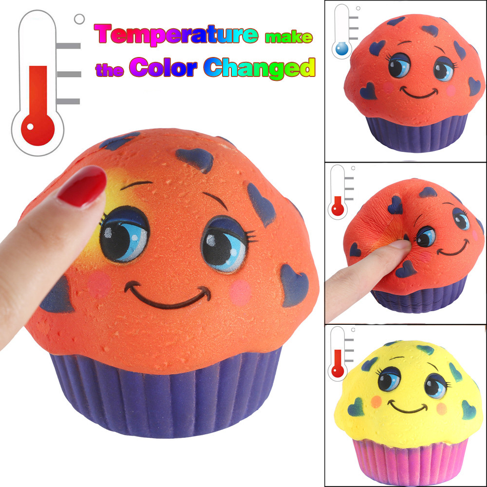 【brand new】Temperature Color Change Slow Rising Scented Squeeze Toy ...
