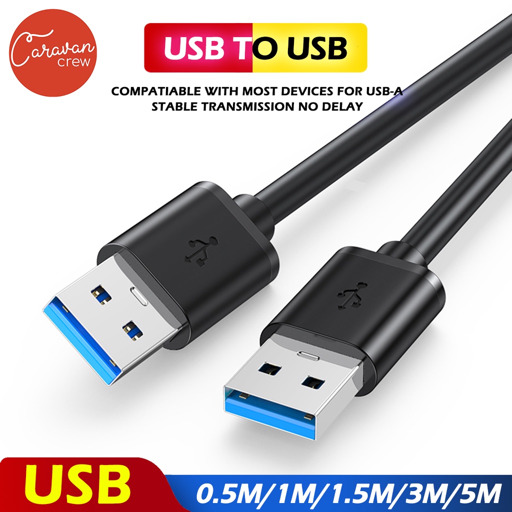 Caravan Crew USB Male to Male สายต่อพ่วง 0.5M 1M 1.5M 2M 3M Extension ...