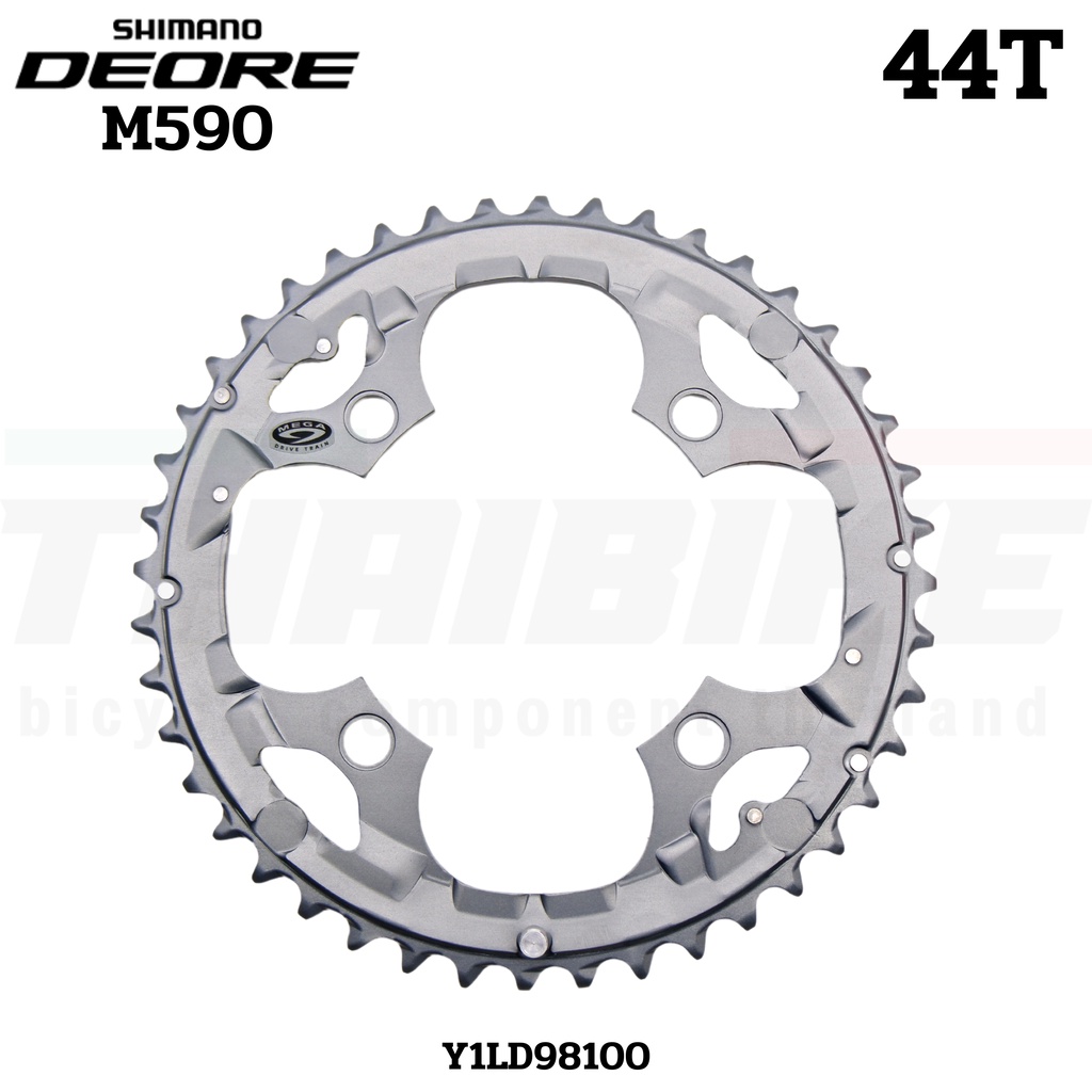 เฉพาะใบจานจักรยาน SHIMANO DEORE FCM590 M610 22 24 26 32 36 44 48T (ศูนย์ไทย) | Shopee Thailand