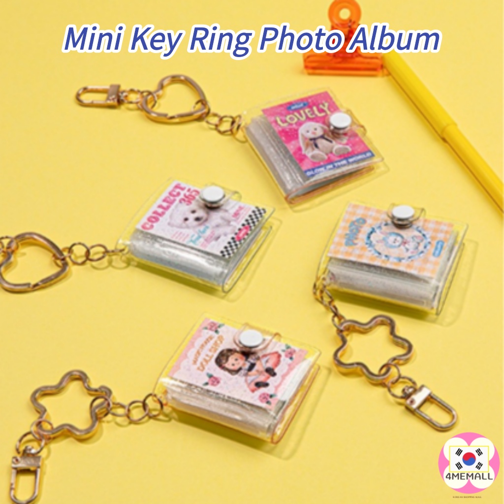 [Daiso Korea] Mini Key Ring Photo Album, Collect Book, Call Book, Idol ...
