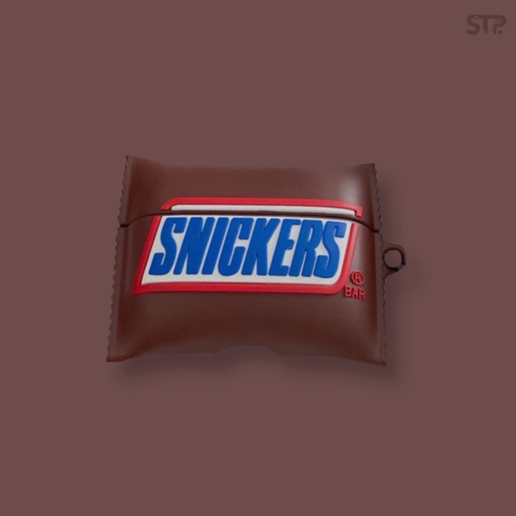 Snickers case แอรพอด รุ่น1/รุ่น2/รุ่น3 เคสสำหรับแอร์พอด2 เคสซิลิโคน ...