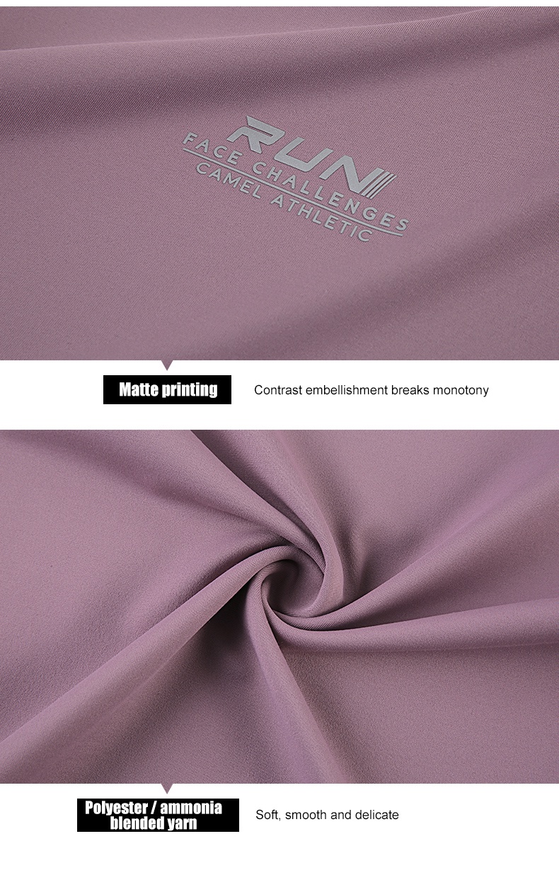 Camel เสื้อยืดแขนสั้น ผ้าเรยอน ระบายอากาศ แบบแห้งเร็ว เหมาะกับใส่ ...