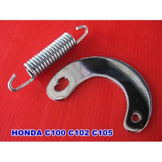 MAIN STAND MIDDLE STAND SPRING SET For HONDA C100 C102 C105 CA100 C110 ...