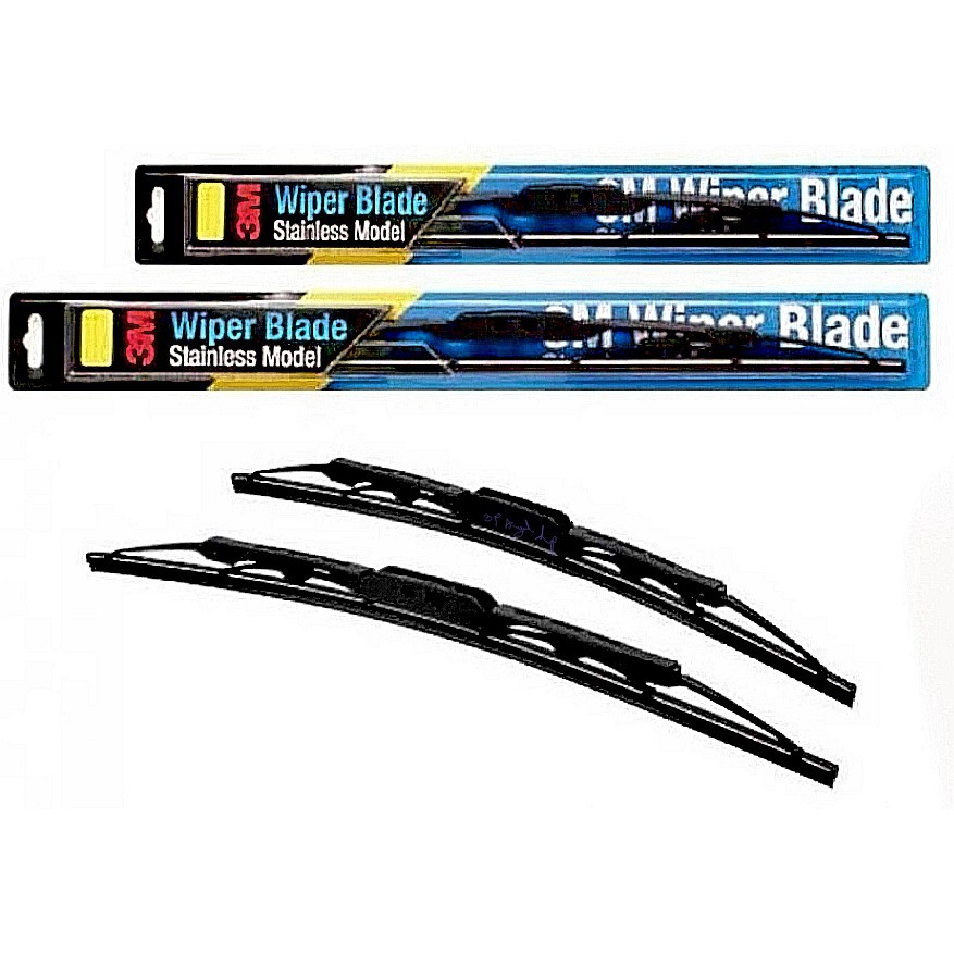 3M Wiper Blade Stainless Model ใบปัดน้ำฝน 3เอ็ม รุ่นโครงสแตนเลส หรือแบบ ...