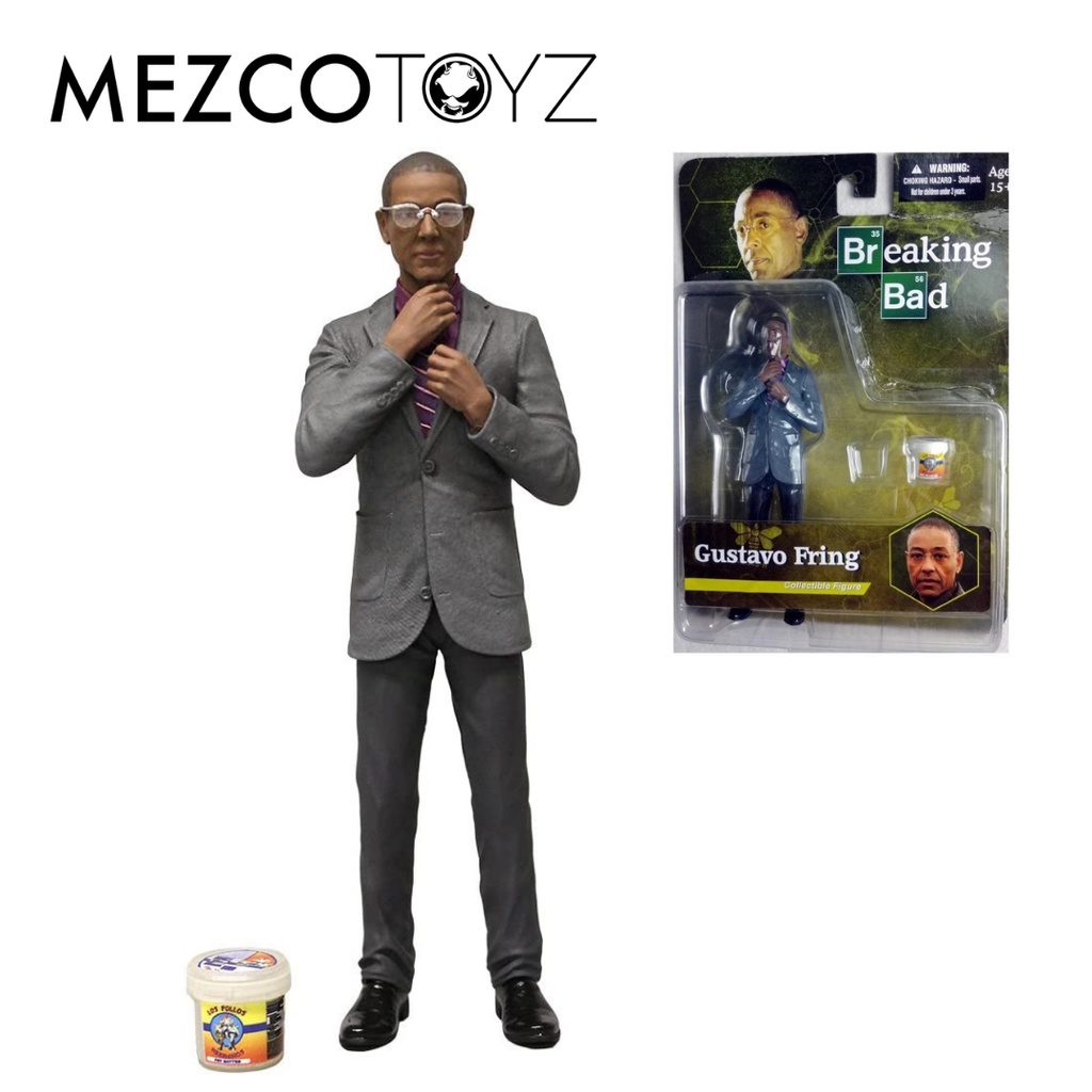 MEZCO Breaking Bad - Gus Fring Action Figure | Shopee Thailand