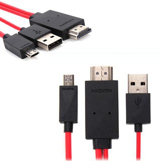 MHL Micro USB HDTV 1080P HDTV AV Adapter เคเบิ้ลทีวี | Shopee Thailand