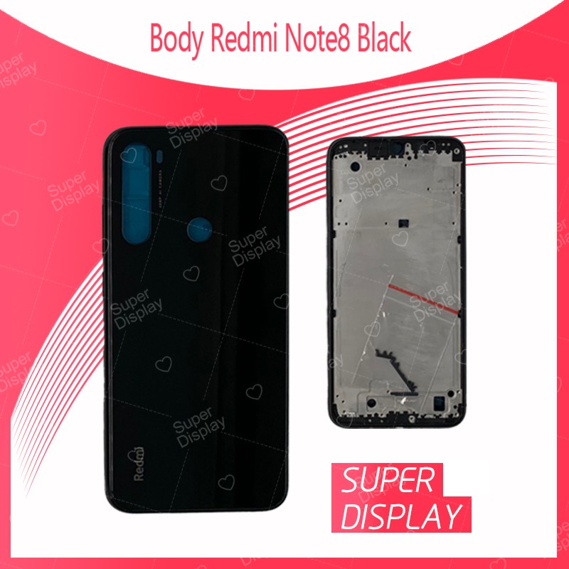 xiaomi Redmi note 8 อะไหล่บอดี้ เคสกลางพร้อมฝาหลัง Body For xiaomi ...