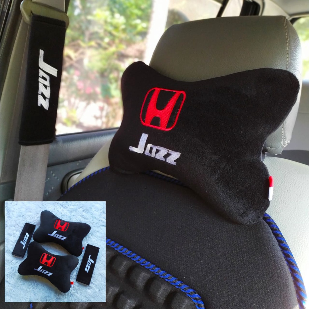หมอนรองคอรถยนต์ Honda Jazz Logo | Shopee Thailand