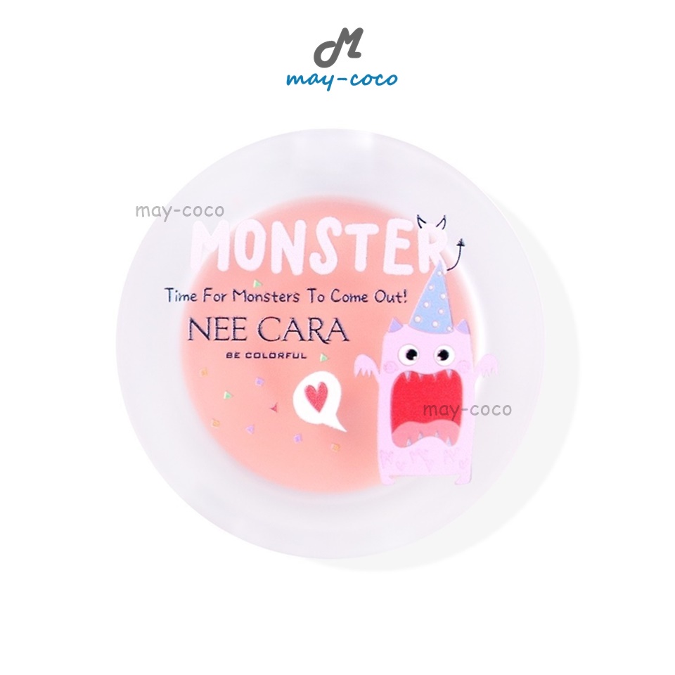 ถูก/แท้/มีไลฟ์ บลัชออน Nee Cara Monster Blush ปัดแก้ม บลัช บลัชเชอร์ ...