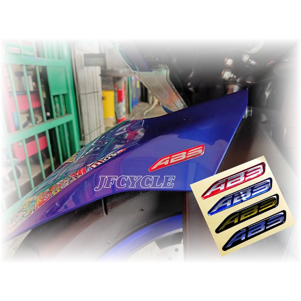 สติ๊กเกอร์ Timbul ABS Sticker Epoxy ABS Honda/Yamaha | Shopee Thailand