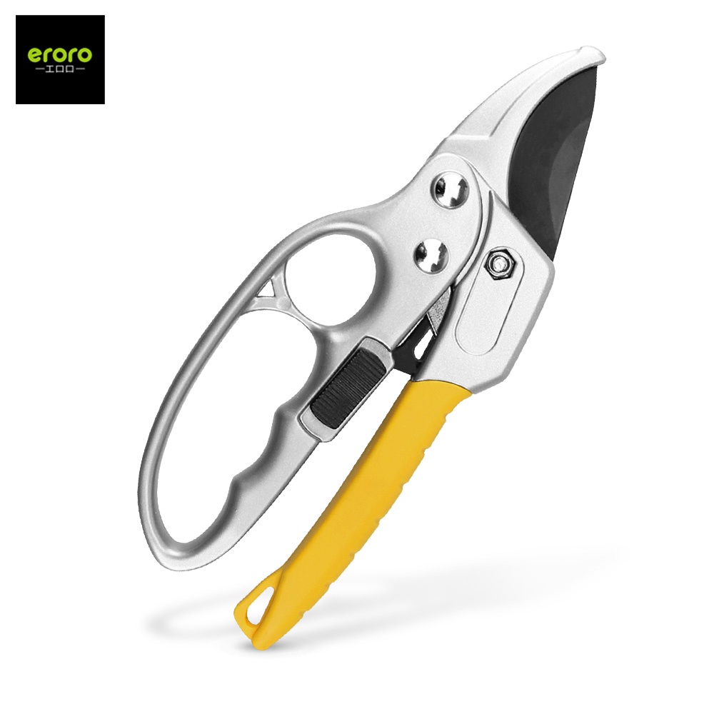 ERORO กรรไกรตัดกิ่ง กรรไกรตัดกิ่งไม้ 3จังหวะ คีมตัดกิ่งไม้ กรรไกรตัด ...