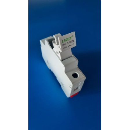 Solar Fuse Holder Liket ฐานฟิวส์ โซล่าเซล 1000VDC 10x38mm Liket ไม่รวม ...