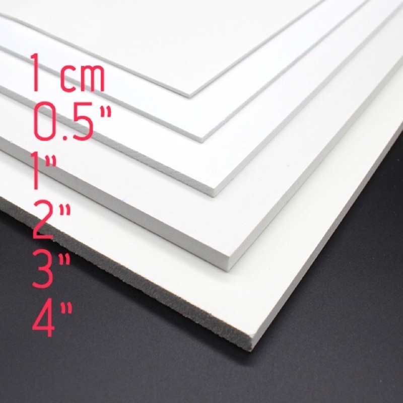 โฟมแผ่นขนาด 60*120cm.หนา1นิ้ว(เกรด 0.65ปอนด์) | Shopee Thailand