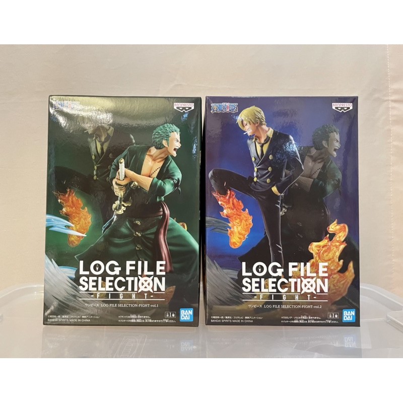 One Piece Log File Selection Sanji and Zoro🇯🇵ฟิกเกอร์วันพีซของแท้ ...