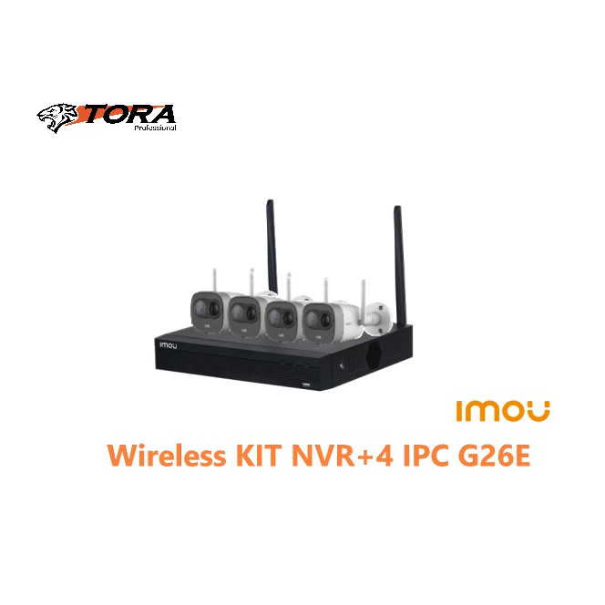 IMOU Wireless KIT NVR 4CH + 4 IPC G26 | Shopee Thailand