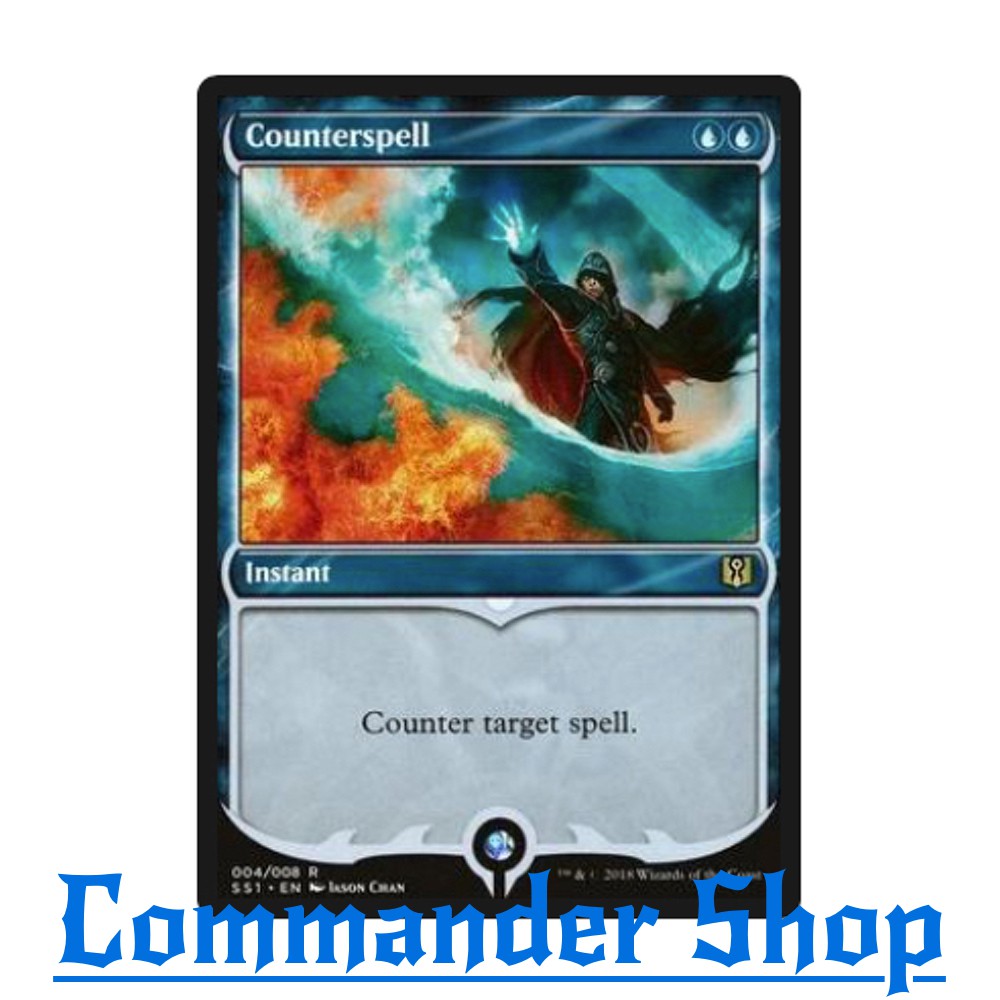 Counterspell (Instant) Blue ชุด Signature Spellbook: Jace การ์ด Magic ...