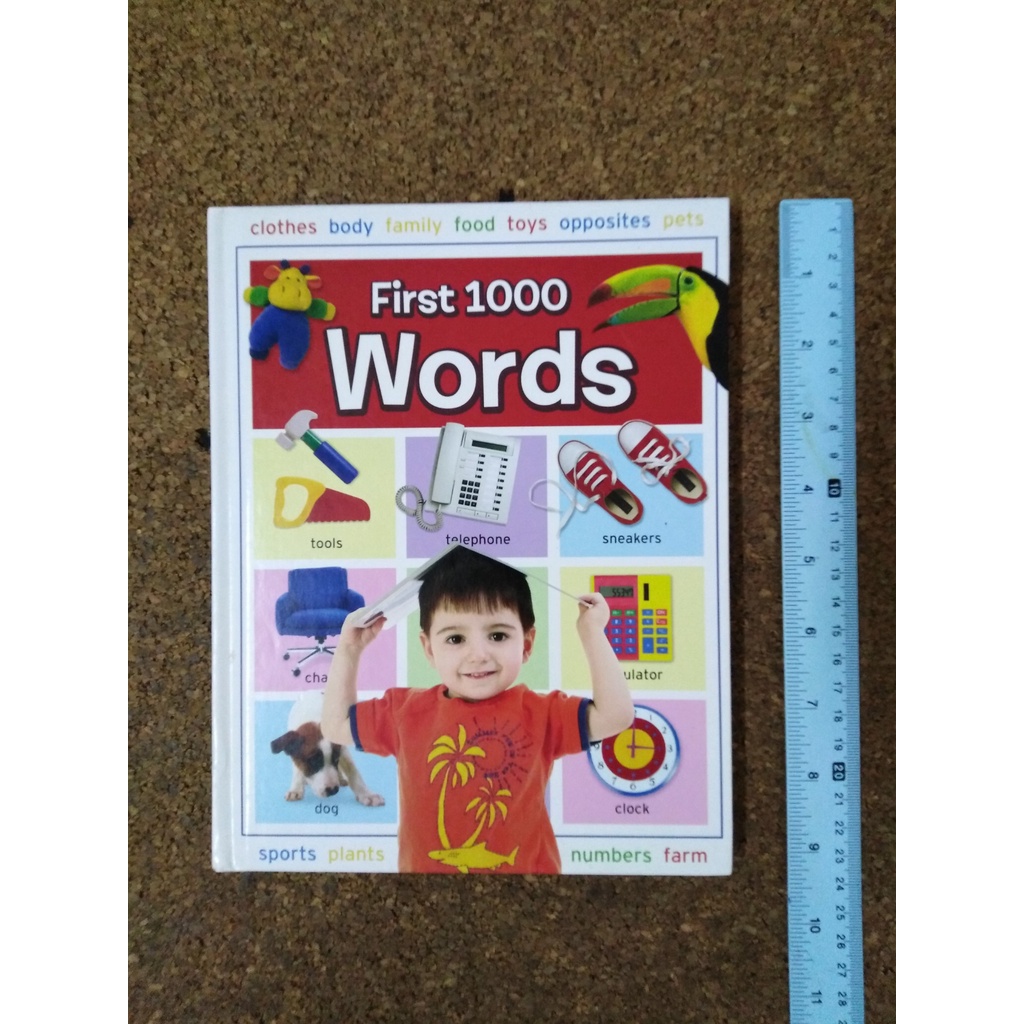 หนังสือ First 1000 Words (Hardcover) | Shopee Thailand