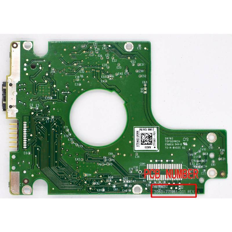 WD/Western Data WD10EARS 1T บอร์ด PCB เดสก์ท็อป 2060 771961 000 001 ...