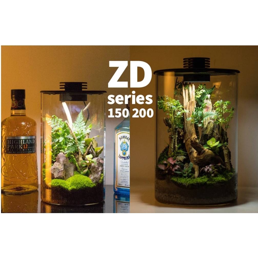 Bioloark terrarium (Bio Bottle LED ZD) โหลแก้ว ตู้ไม้ชื้น | Shopee Thailand