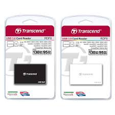 Transcend USB 3.0 Super Speed Multi-card Reader (TS-RDF8W) | Shopee ...