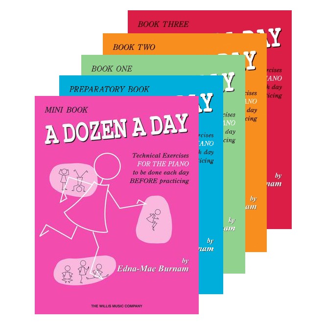 A DOZEN A DAY MINI BOOK, PREPARATORY BOOK, BOOK 1 2 3 | Shopee Thailand